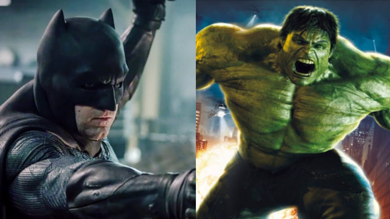 Hulk vs Batman (Edward Norton vs Ben Affleck) - YouTube