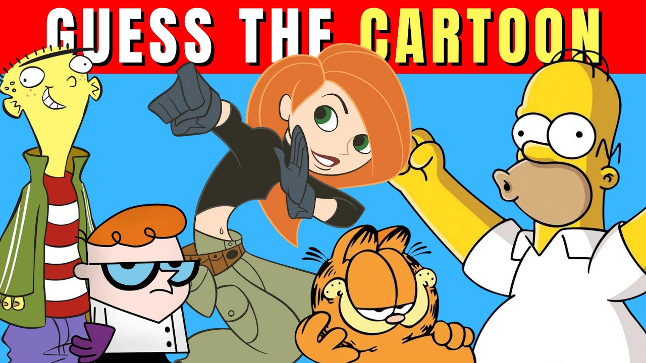 Guess the Cartoon Character | Close-Up Challenge - YouTube