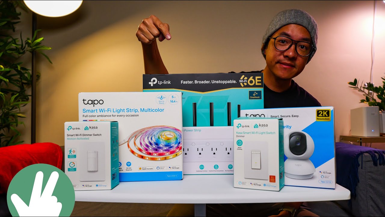 My Budget Smart Home Office Setup! (TP-Link Edition) - YouTube
