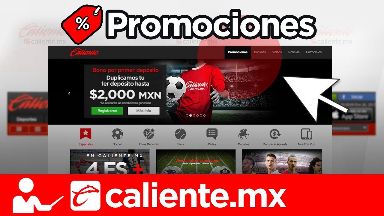 Conoce Las Promociones Especiales De Caliente.mx - YouTube