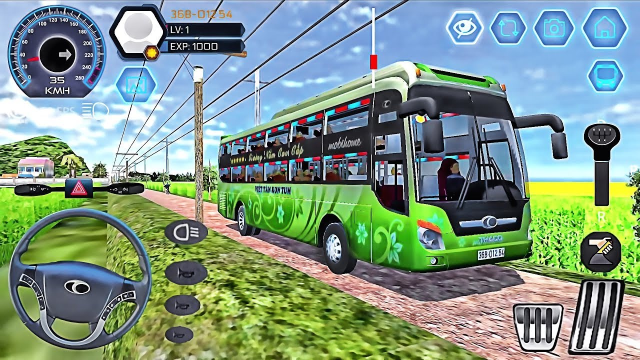 Mordan Bus Game Offroad Journey - Offroad Bus Game - Android Gameplay ...