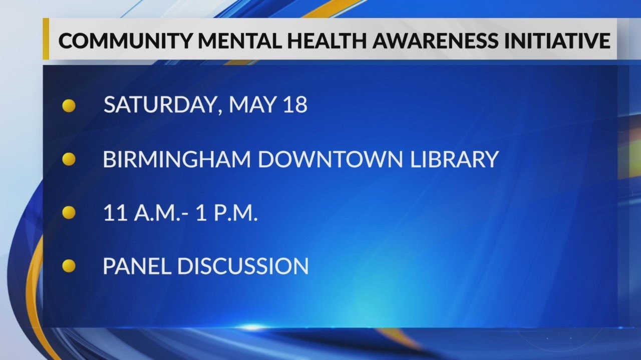 Community Mental Health Awareness Intiative - YouTube
