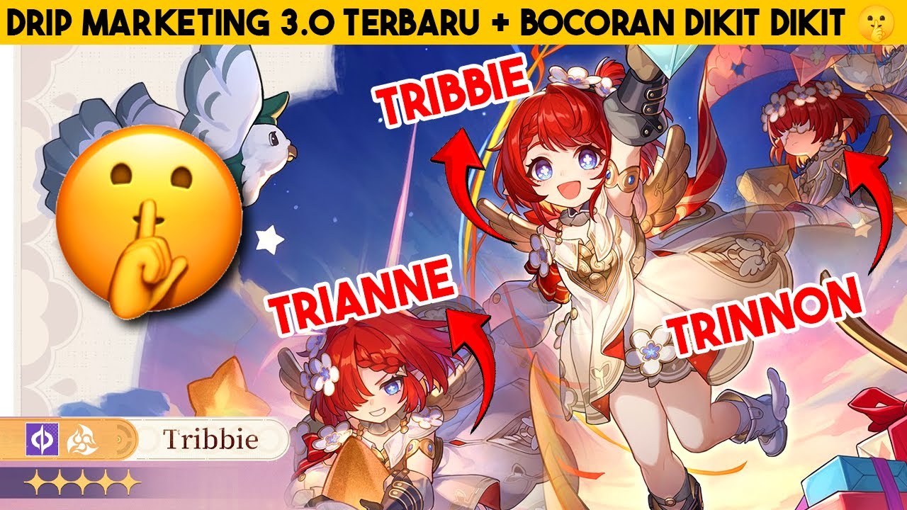 PALING DITUNGGU!! DRIP MARKETING 3.1 TRIBBIE, TRIANNE DAN TRINNON!! HARMONY QUANTUM - YouTube