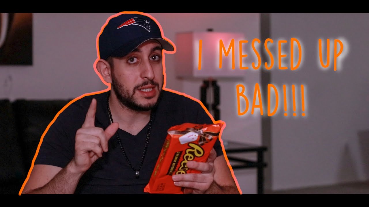 ONE POUND REESE'S CHALLENGE!!! BIG NEWS!!! - YouTube