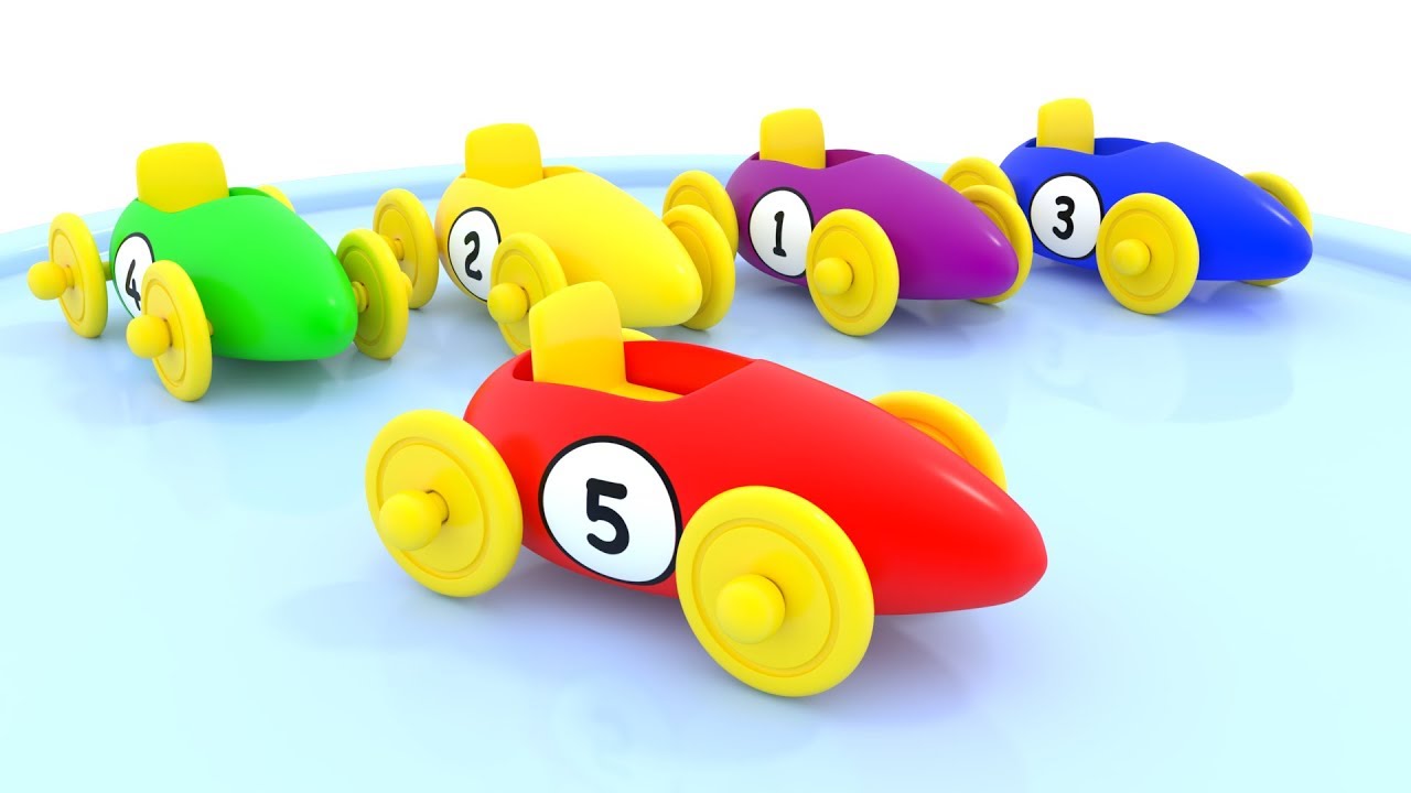 ABC. 123. Colored cars. learn colors. Learning numbers is. Lessons for ...