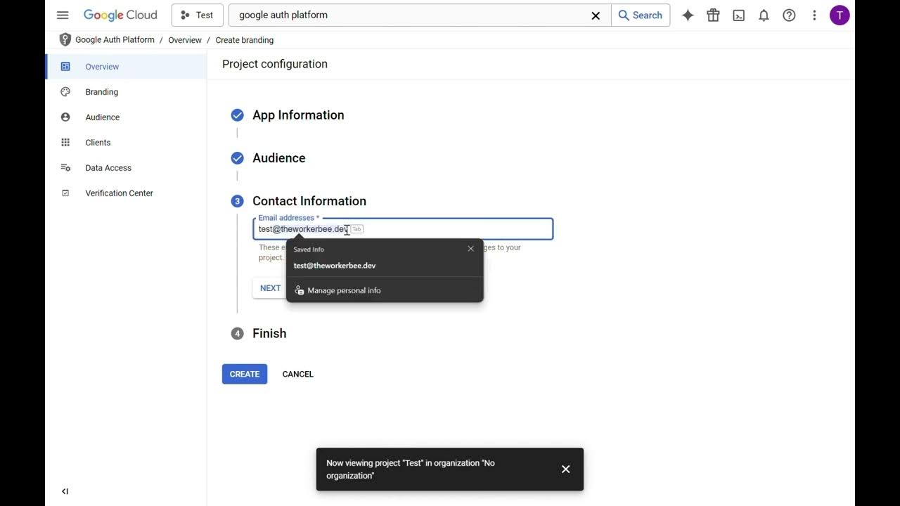 Setting Up Google Cloud Console for OAuth - YouTube