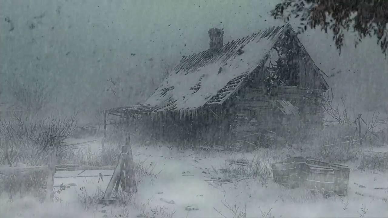 Intense Blizzard & Wind Sounds for Sleeping | Heavy Winter Storm | Howling Wind & Blowing Snow ...