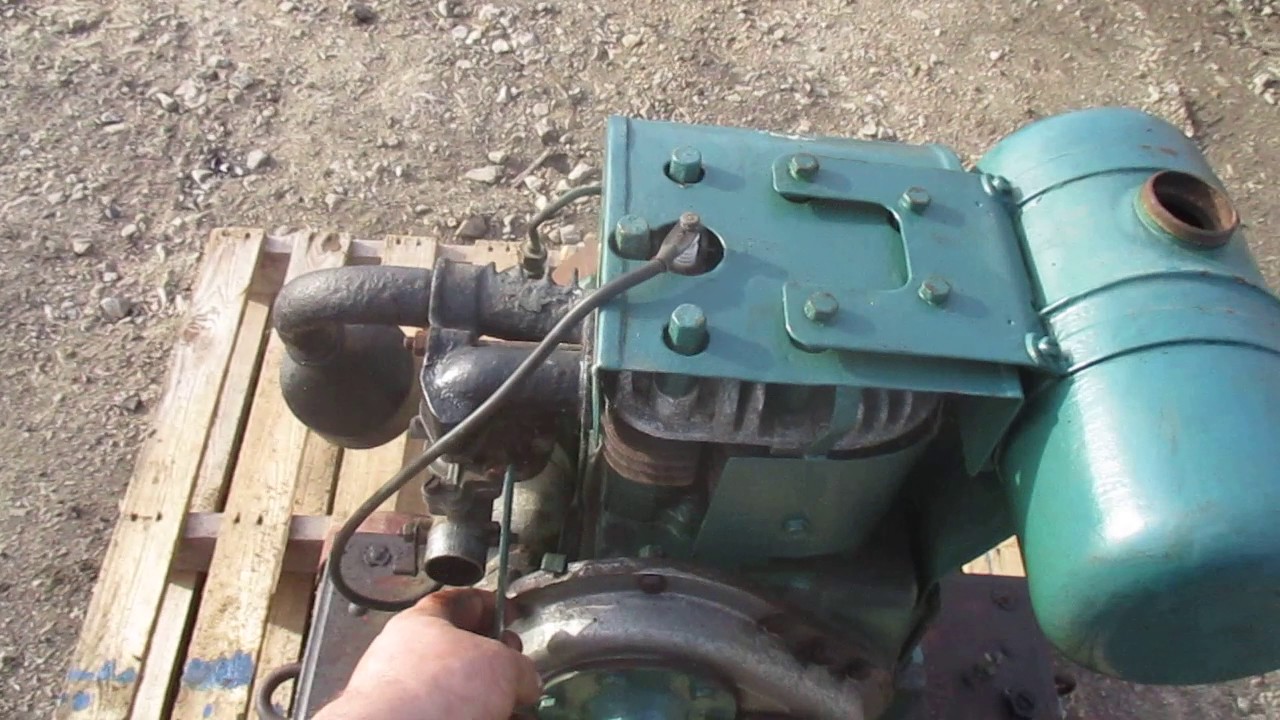 PETTER A1 STATIONARY ENGINE - YouTube