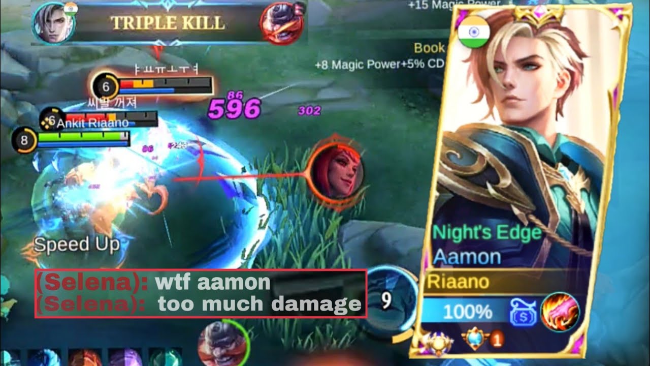 This Op Aamon Build Melt Hp Like Butter ?! || Mobile Legends Bang Bang ...