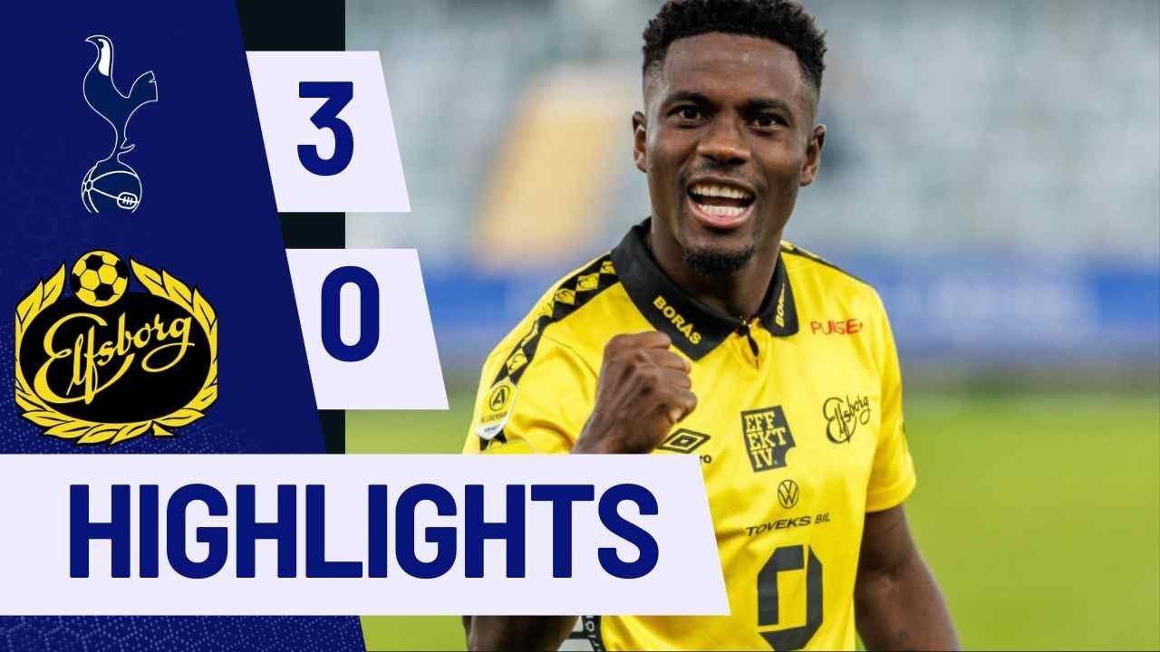 Tottenham vs Elfsborg | 3-0 Victory! All Goals & Match Highlights 2025 ...