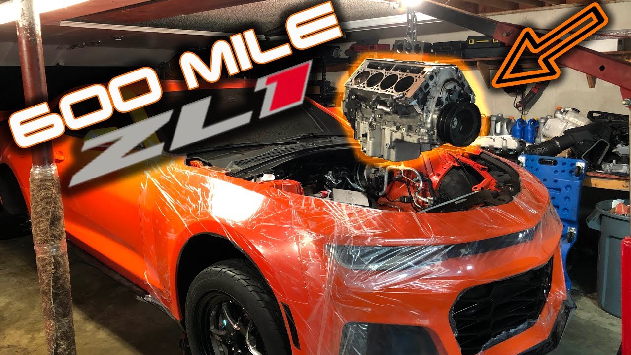 We pulled the engine out of the ZL1 ALREADY! (BONUS LS FEST FOOTAGE ...