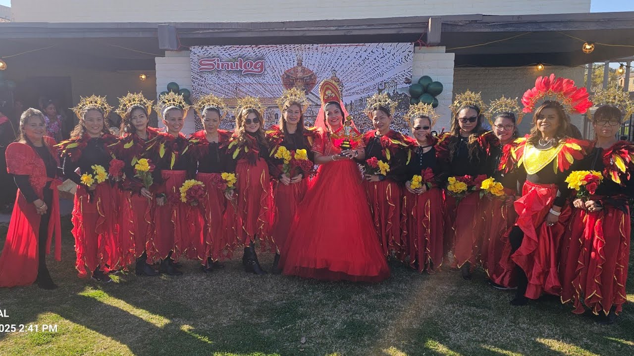 Sinulog Dance by FAMAZ Ladies Performed at Our Lady of the Valley ...