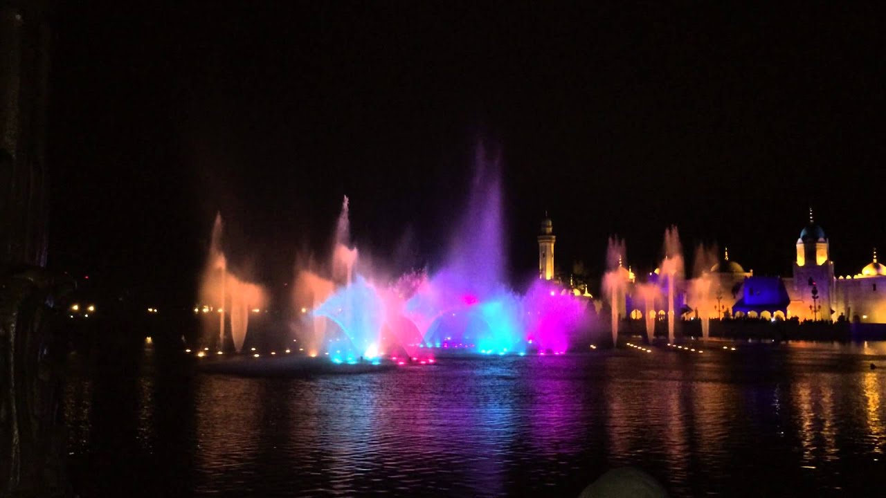 Water-Licht show Efteling - YouTube