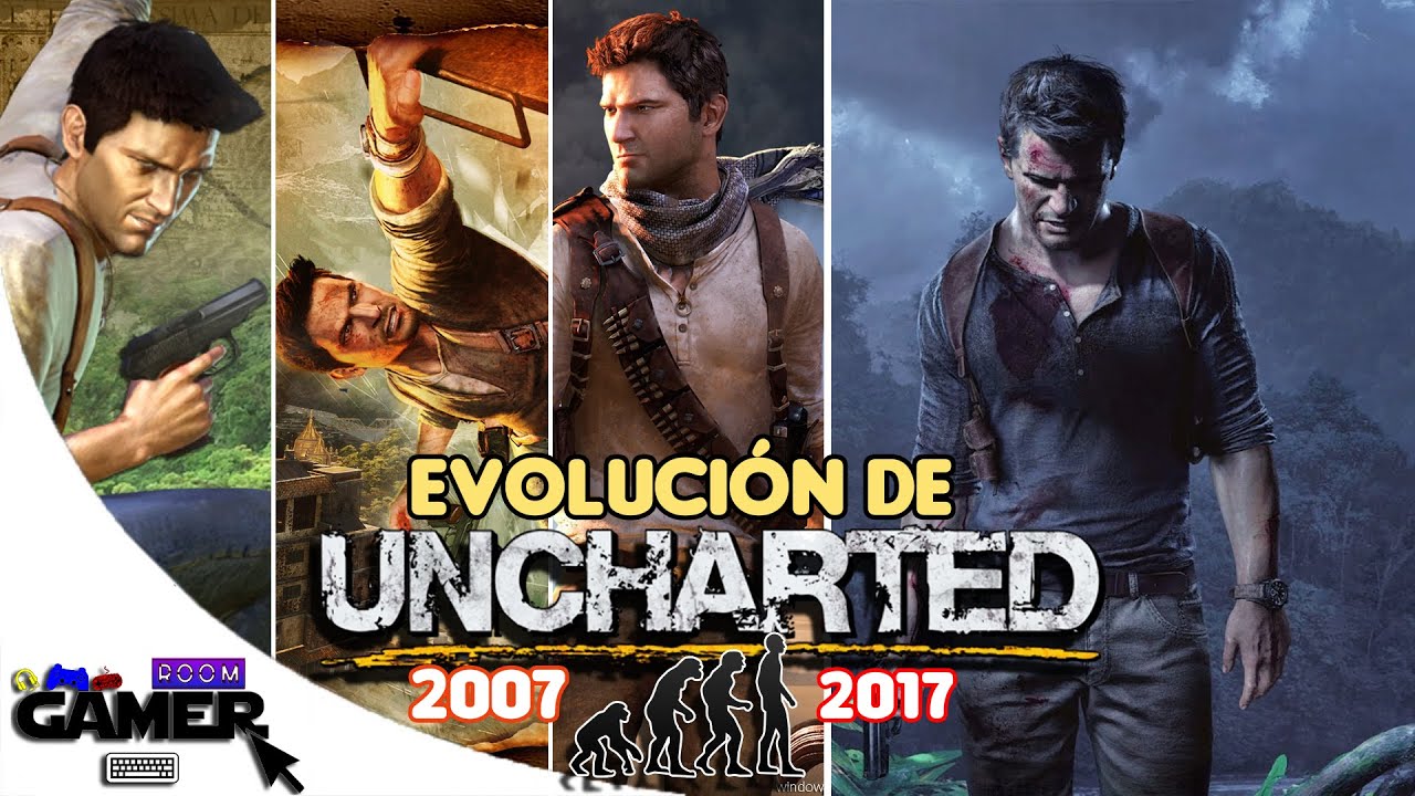 Evolución De Uncharted (2007-2017) • Uncharted Evolution - YouTube