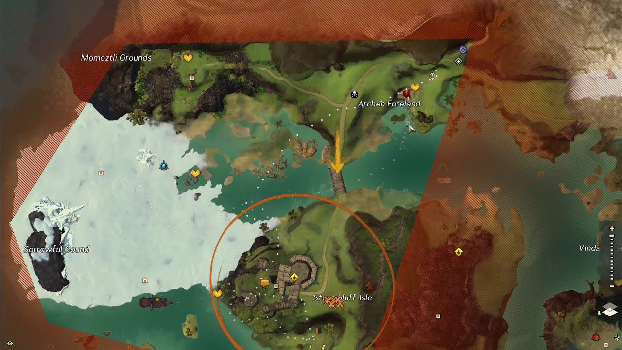 Gw2 Bloodtide Coast Map