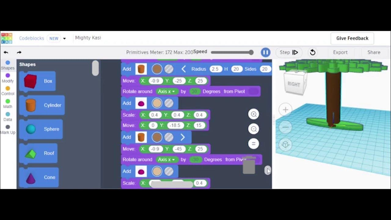 Tinkercad Codeblocks - How to Code Monkey in a Tree - YouTube