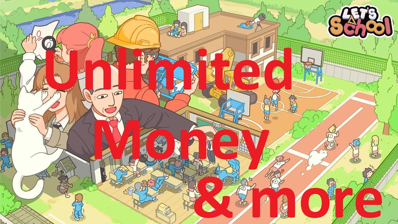Let's School Unlimited Money Cheats Trainer - YouTube