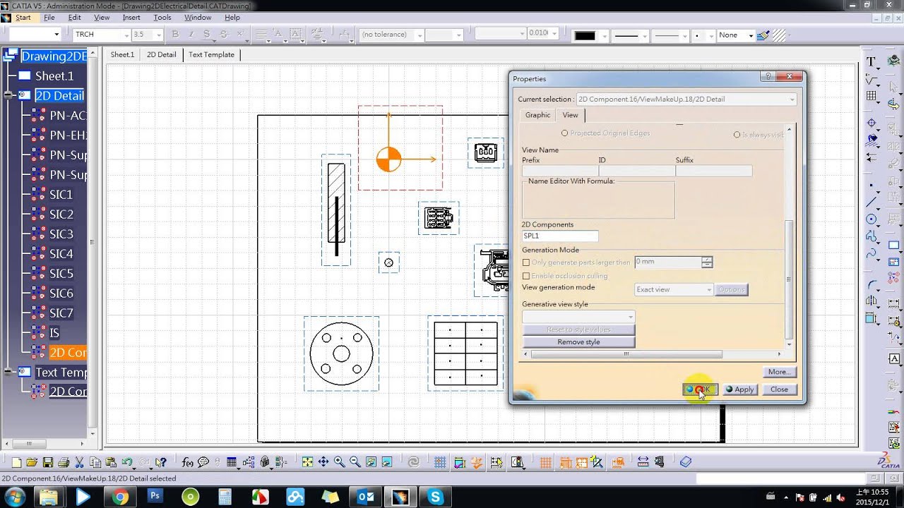 6 2D Electrical Detail Add Component - YouTube
