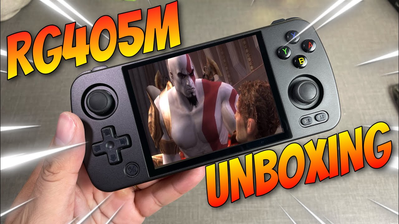 RG405M O PS2 PORTATIL PERFEITO - UNBOXING - YouTube