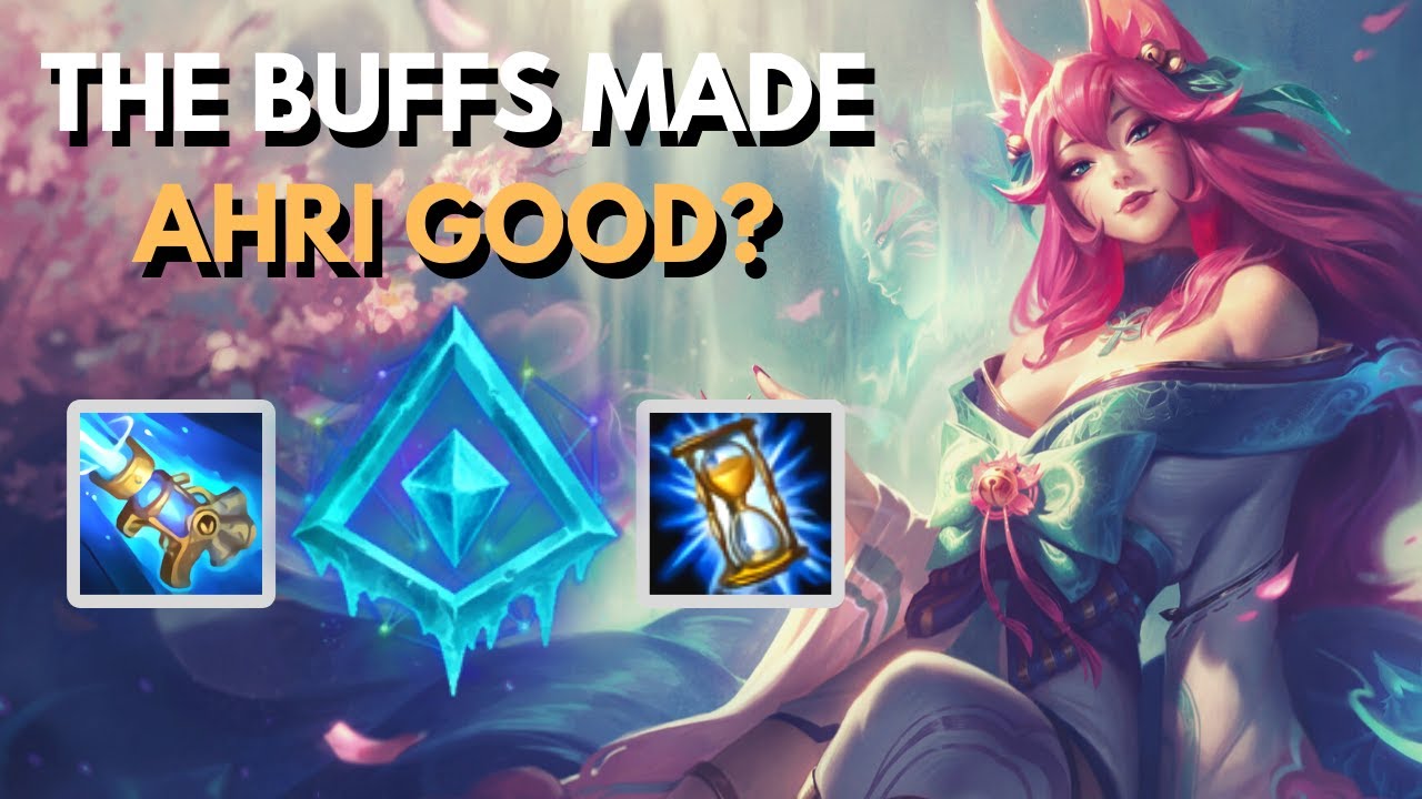 THE BUFFS MADE AHRI GOOD? | Ahri Ranked Gameplay - YouTube