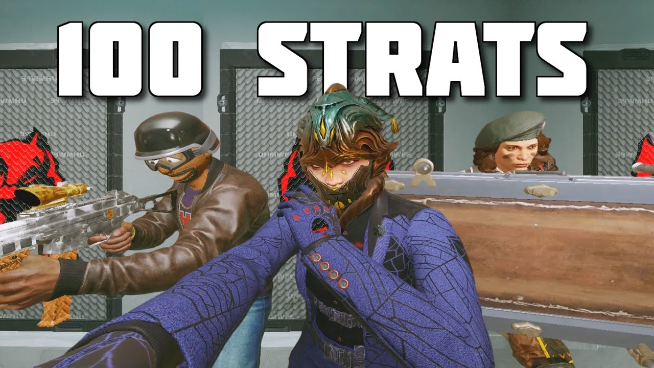 100 CURSED RANKED STRATS in SIEGE - YouTube