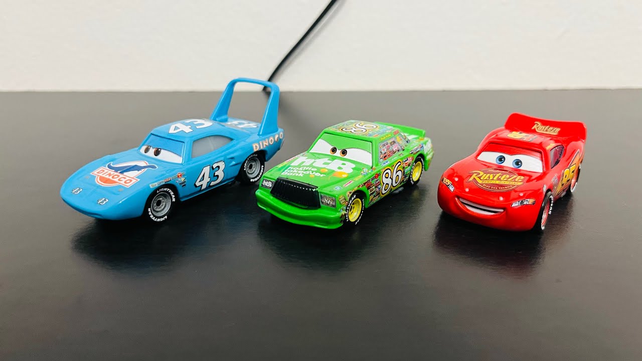 Mattel Disney cars 1 Classic Chick Hicks, The King and Lightning ...