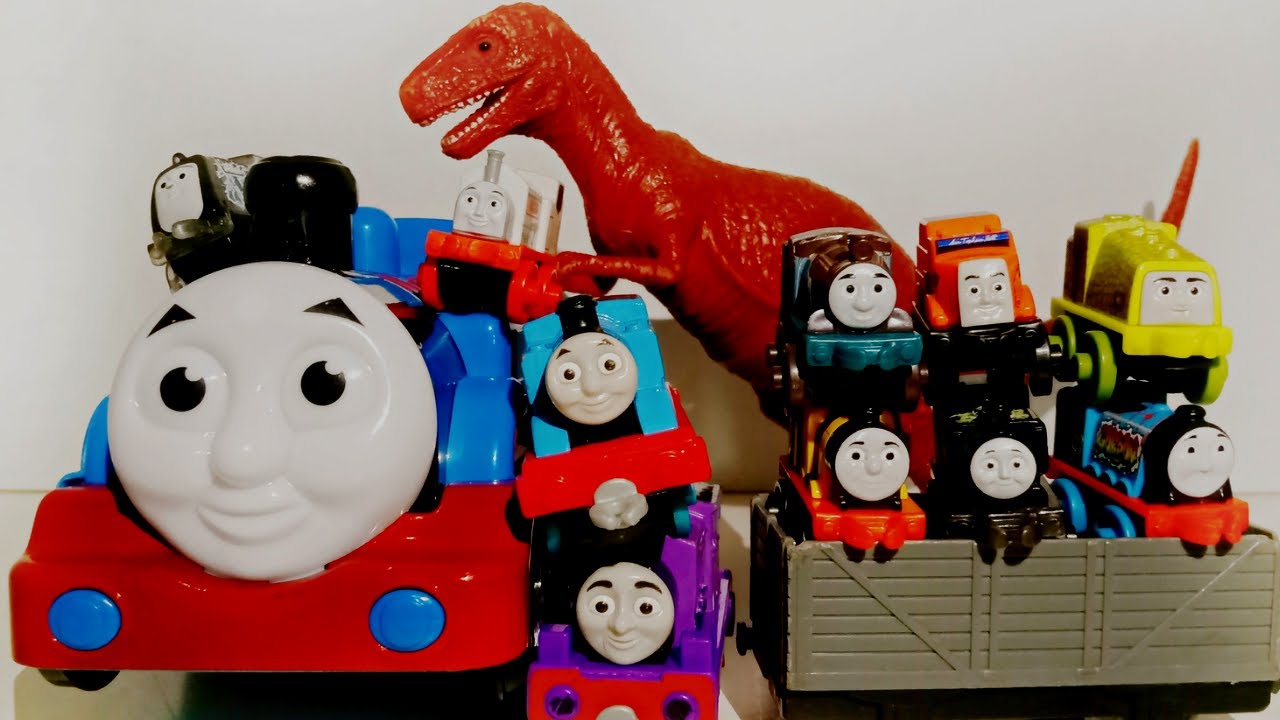 Thomas and Friends, thomas robot, T-rex, story ideas, Thomas save the ...