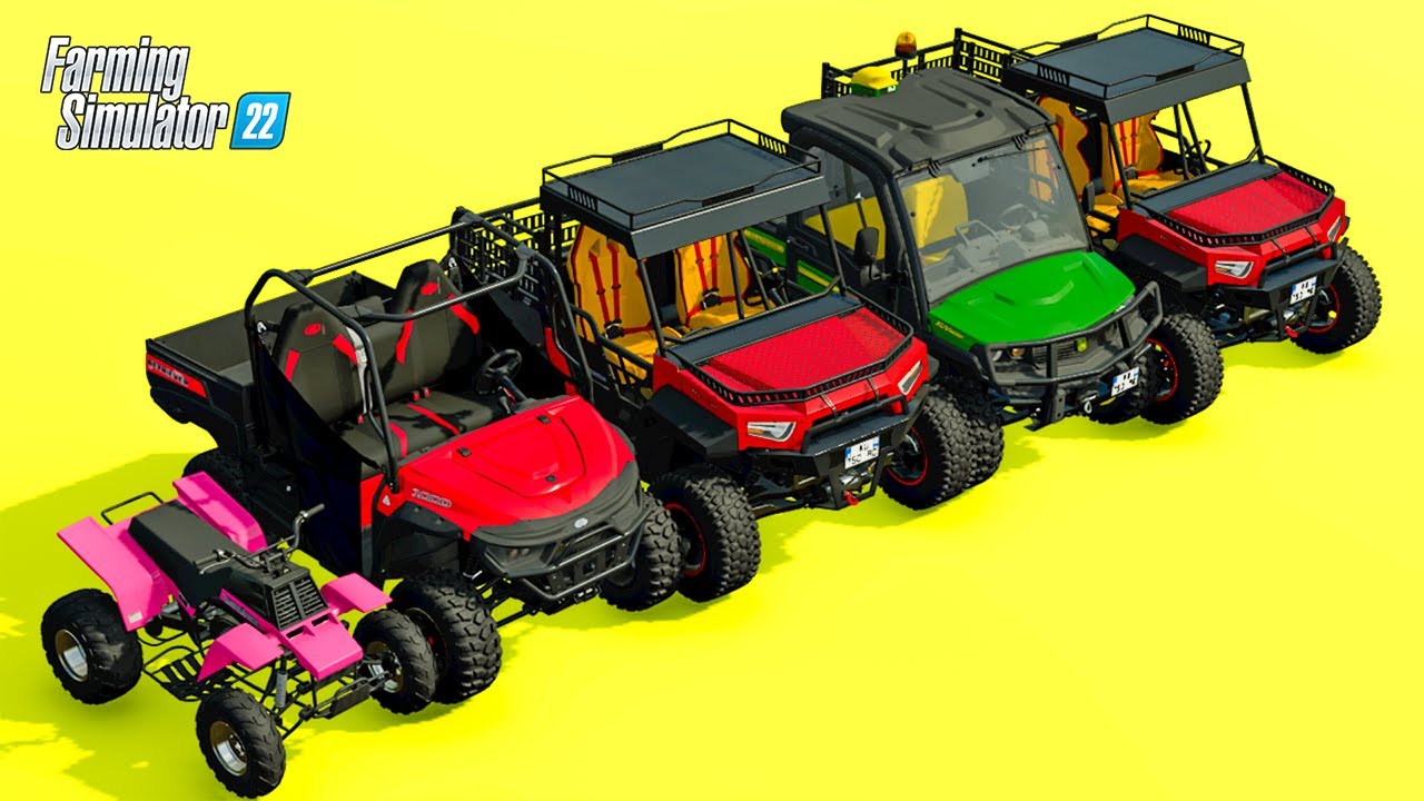 FARMING SIMULATOR 22: EPIC RACE ATV VS UTV SHOWDOWN WHO WILL WIN THE ...