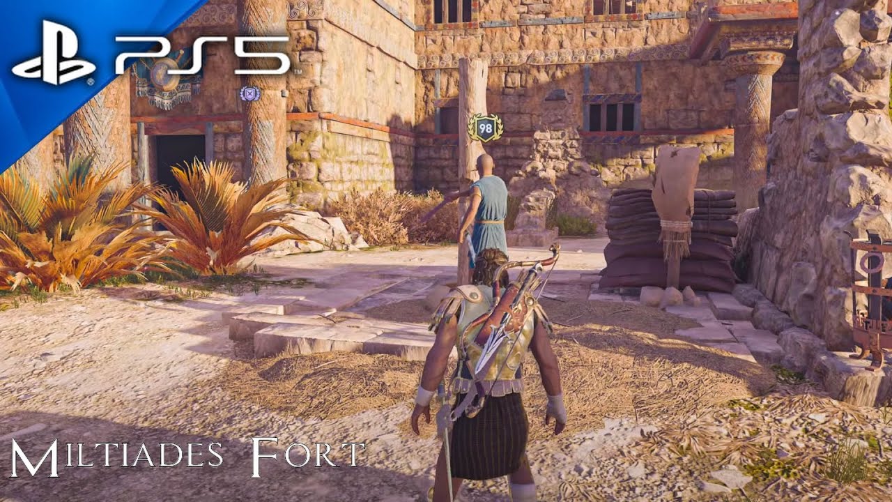 Assassin's Creed Odyssey Miltiades Fort Nightmare [PS5 4K HDR] - YouTube