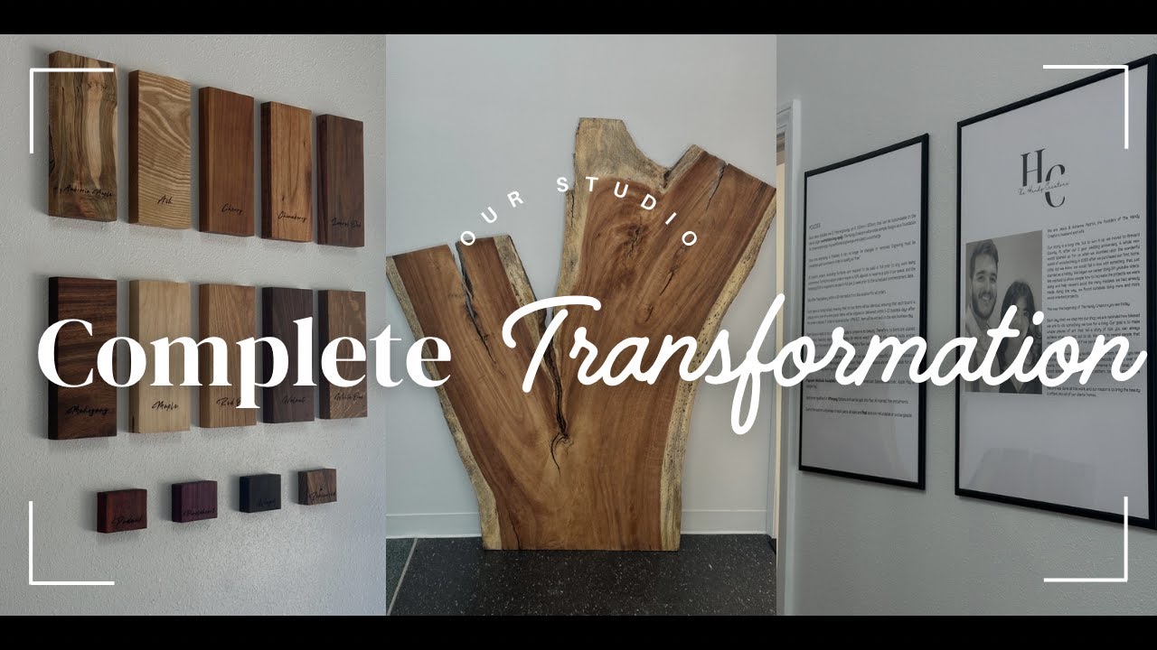 DIY STUDIO TRANSFORMATION ON A BUDGET - YouTube