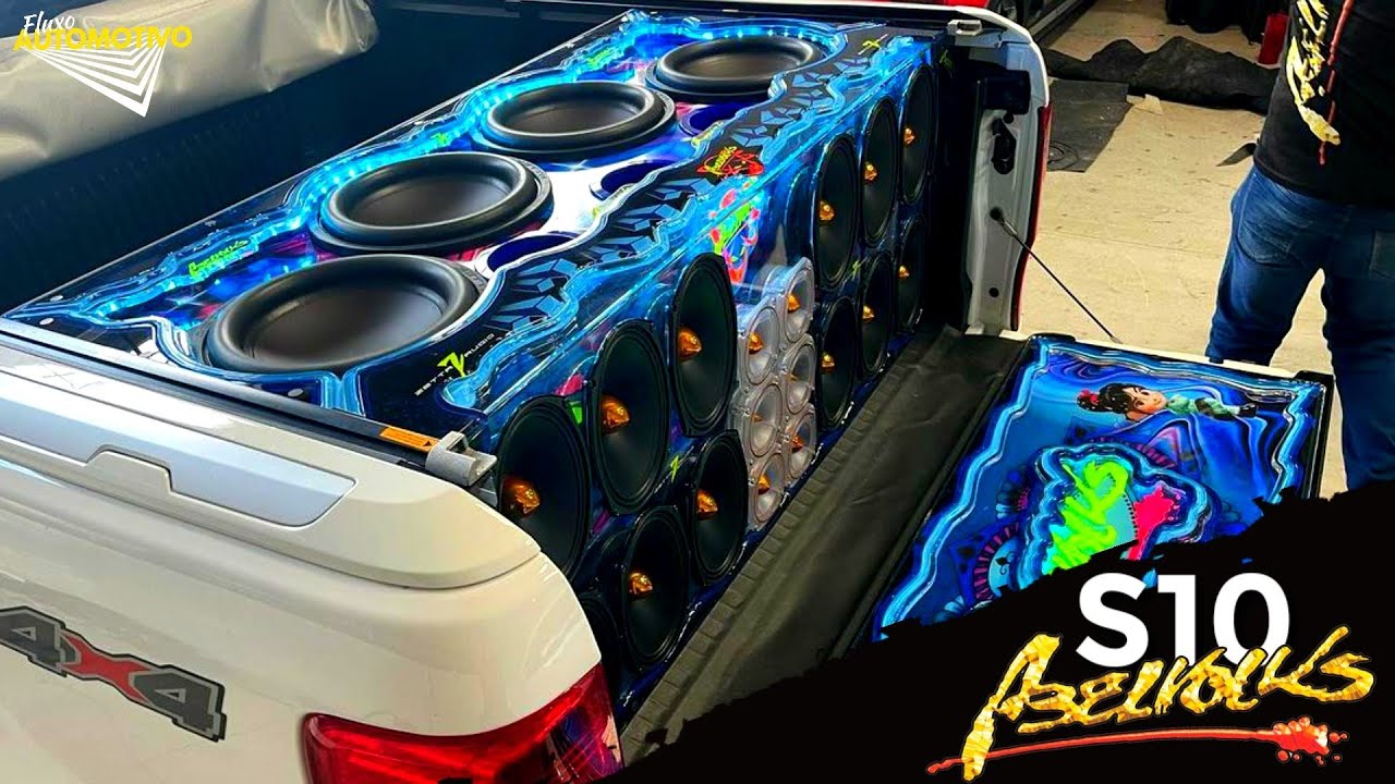 S10 COM SOM COMPACTO UTILIZANDO SOMENTE 4 ZETTA AUDIO - YouTube