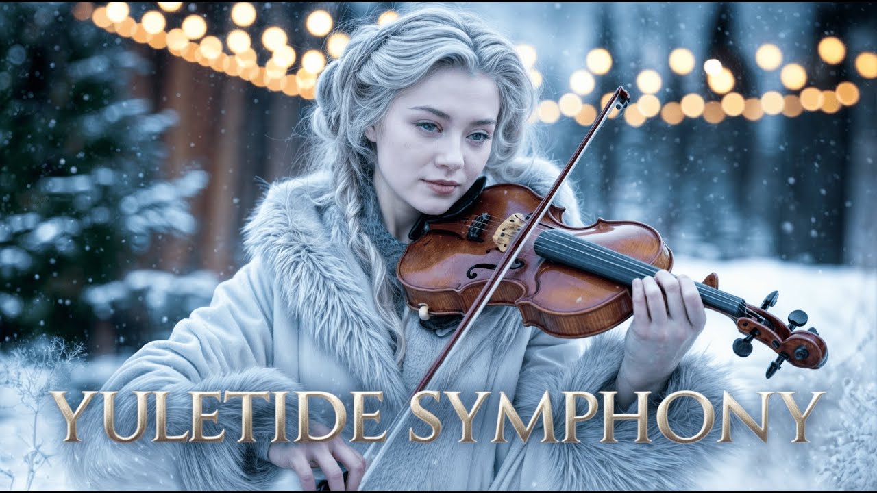 Yuletide Symphony | A Violin Journey Through Festive Dreams - YouTube
