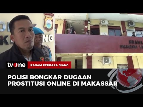 Bongkar Dugaan Prostitusi Online di Makassar, Polisi Tangkap Laki-laki, Perempuan dan Waria | tvOne