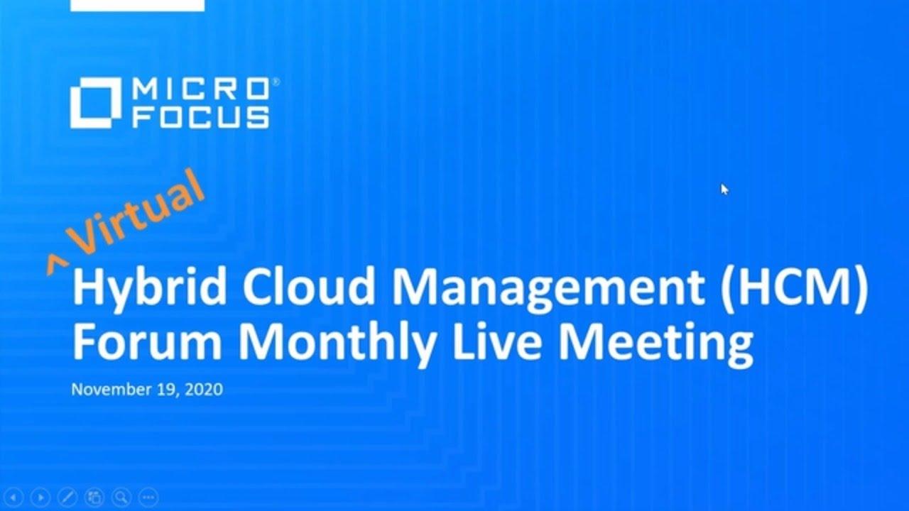 HCM Forum Monthly Live Meeting Recording - November 2020 - YouTube