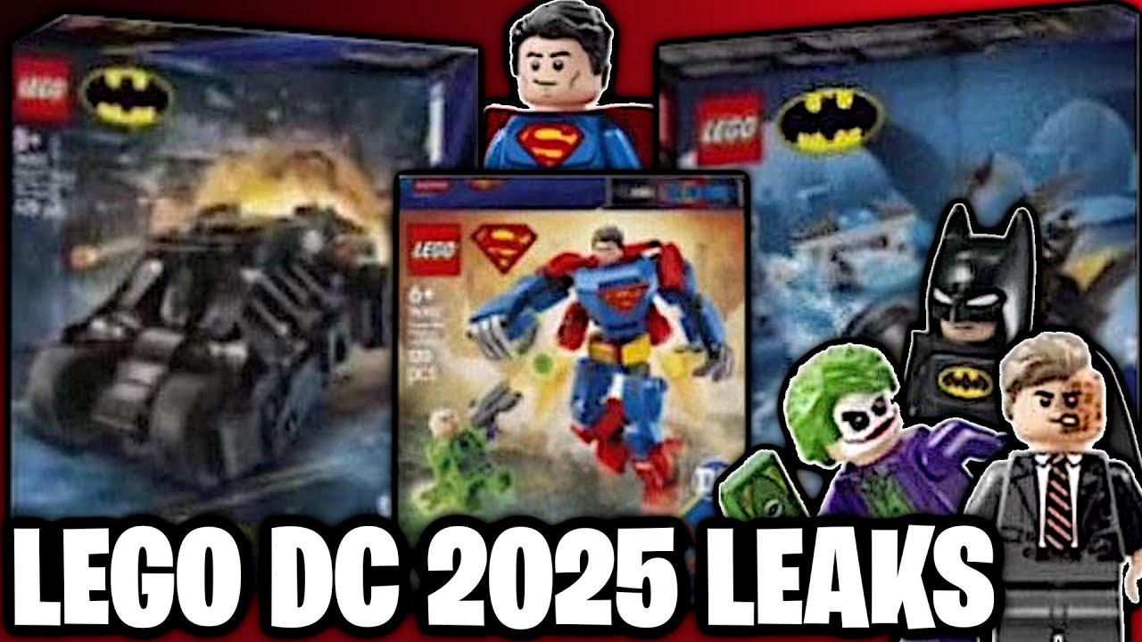 LEGO DC 2025 Leaks: Neuer Tumbler mit Two-Face, Joker & mehr! | LEGO ...