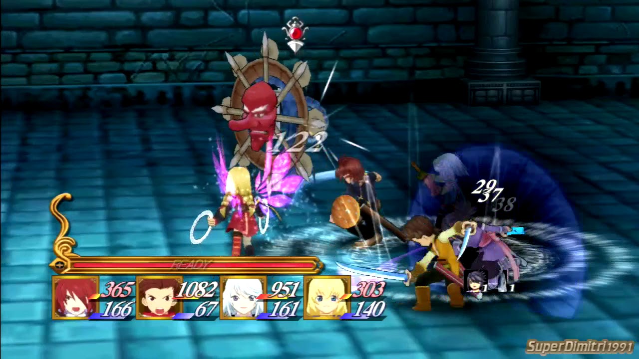 Tales of Symphonia Chronicle TOS (JPN) Boss-Sheena Round 2 - YouTube