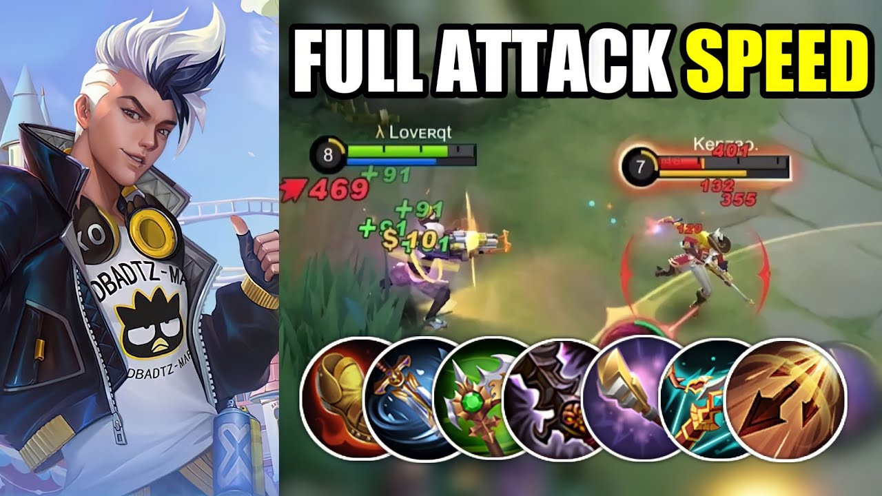 NEW META!! CLAUDE FULL ATTACK SPEED BUILD | EX TOP 1 GLOBAL CLAUDE ...