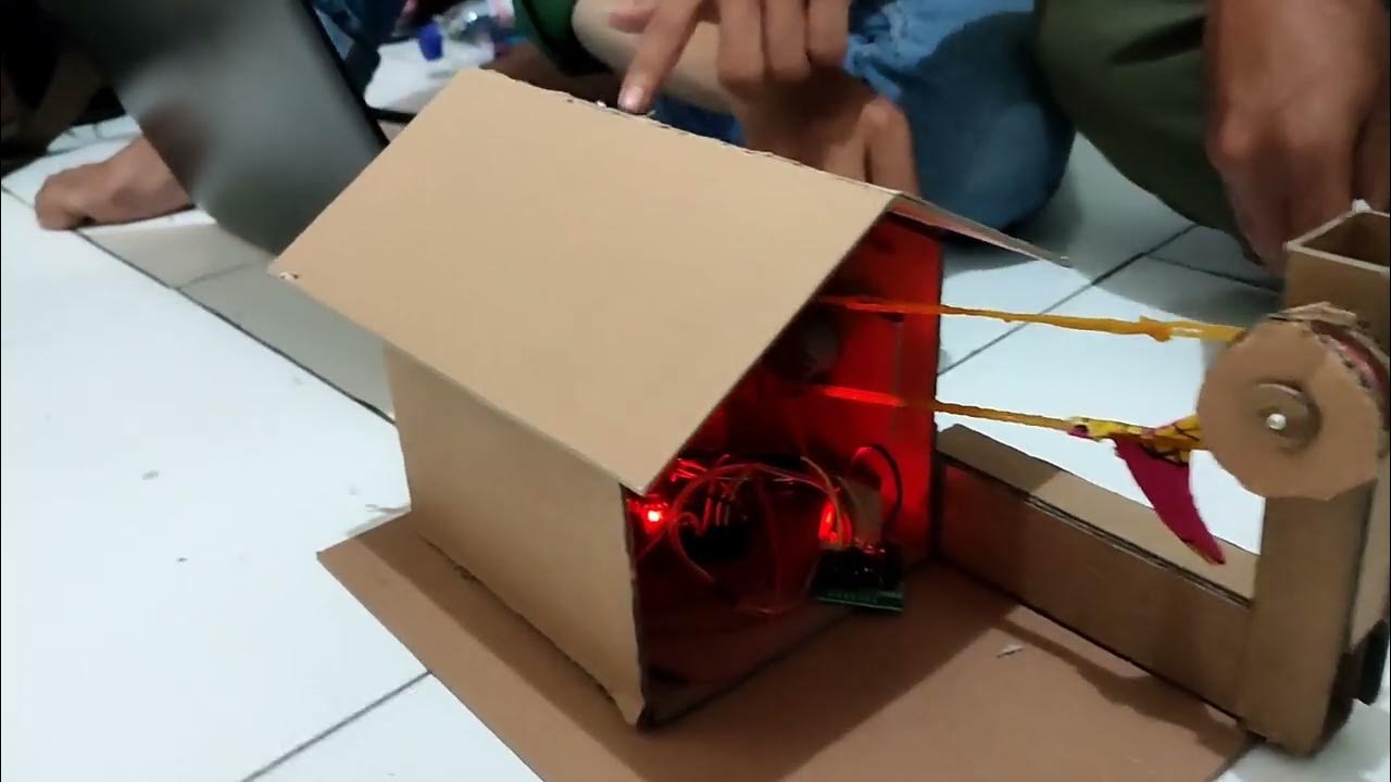 Jemuran Pakaian Otomatis Menggunakan Sensor Raindrop Berbasis Arduino Nano - YouTube