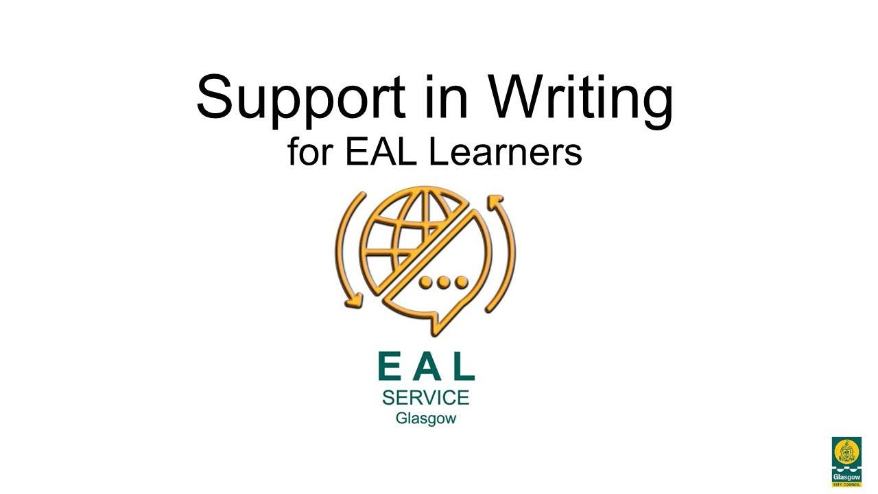 Support in Writing for EAL Learners - YouTube
