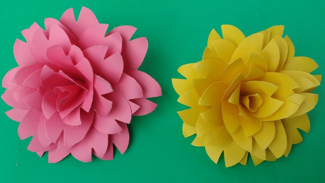 DIY: Paper Roses/Paper Rose/DIY-Paper Flowers/How To Make Diy Paper ...