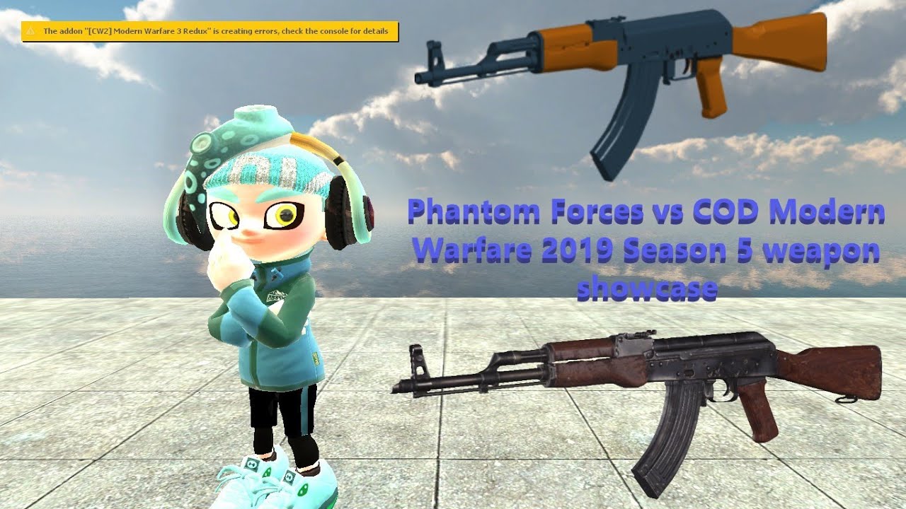 Phantom Forces vs Call of Duty Modern Warfare 2019 (Season 5) Weapon ...