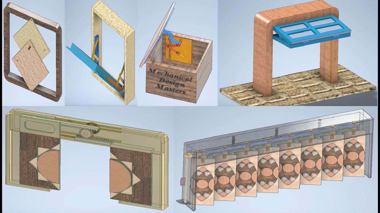Mechanisms of open & close Doors , Windows - Mechanical Principles ...