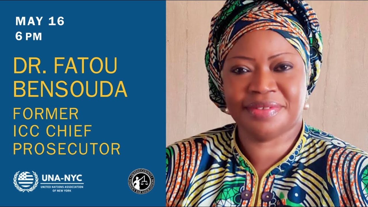 Dr. Fatou Bensouda, Former ICC Chief Prosecutor - YouTube