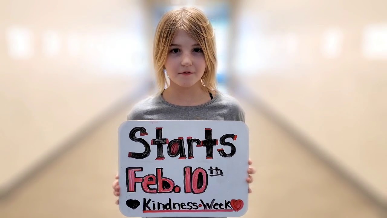 Jenks West Elementary Kindness Week 2/10-2/14 - YouTube