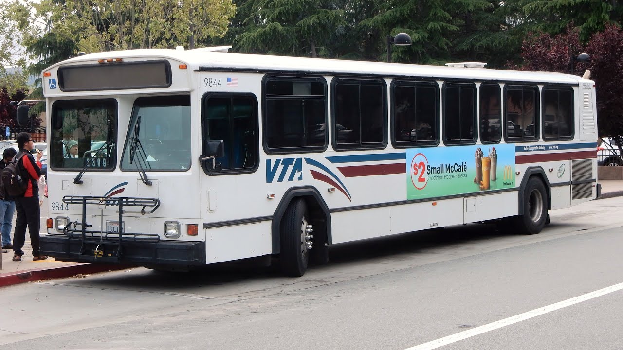 THEY'RE ALL GONE :( - Ride on 1998 Gillig Phantom - Santa Clara VTA Bus ...