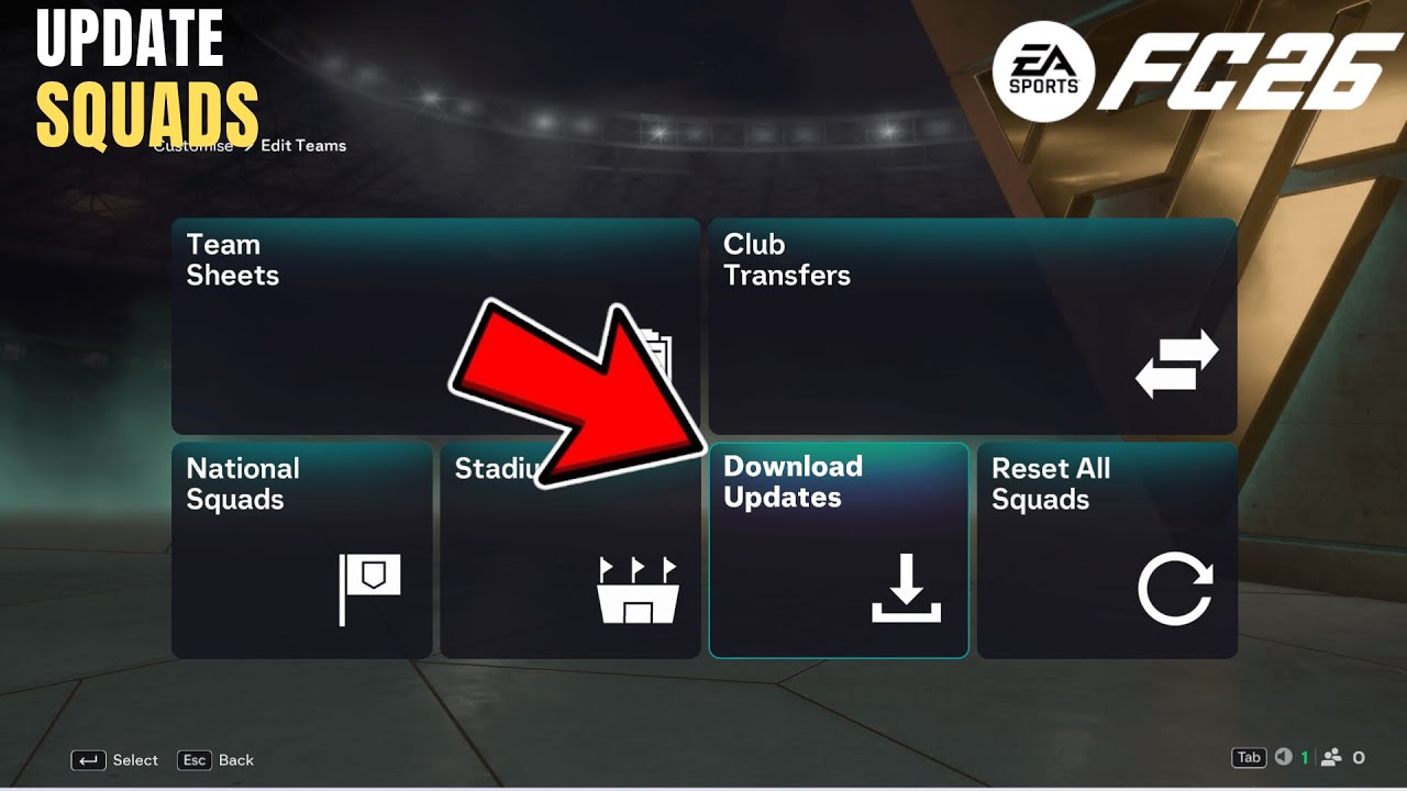 EA FC 26 How to Update Squads (Download Latest Teams) - YouTube