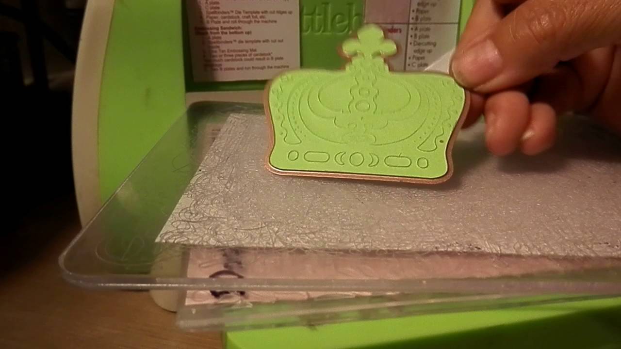 Cuttlebug C plate alternative - YouTube