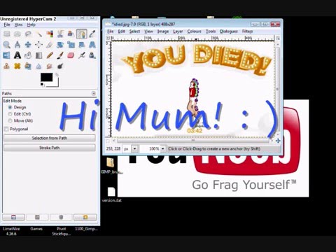 Gimp Tutorial 1: Rendering - YouTube