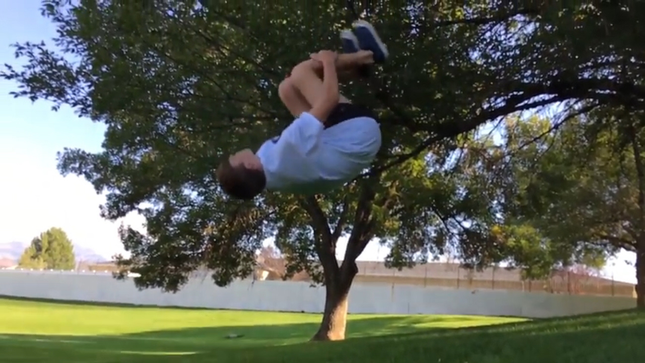 SLOW MOTION BACKFLIP MADNESS 120 FPS - YouTube