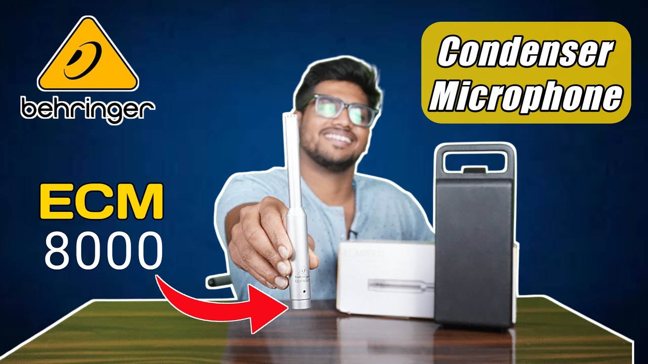 Behringer Ecm8000 Ultra-Linear Measurement Condenser Microphone 😍 | ECM ...